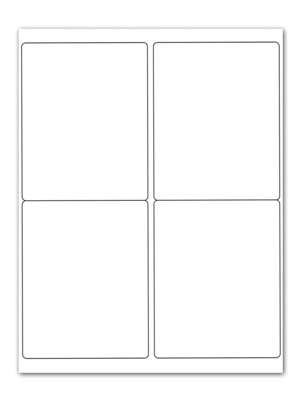 4" x 3-1/3" Shipping Labels - Townsend Pricing