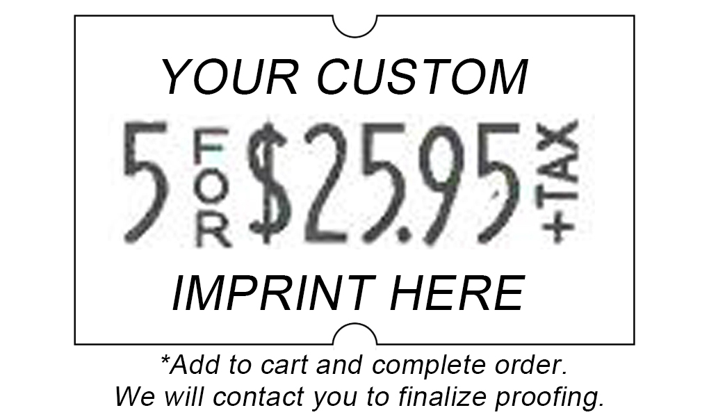 2112 Custom Labels - Townsend Pricing