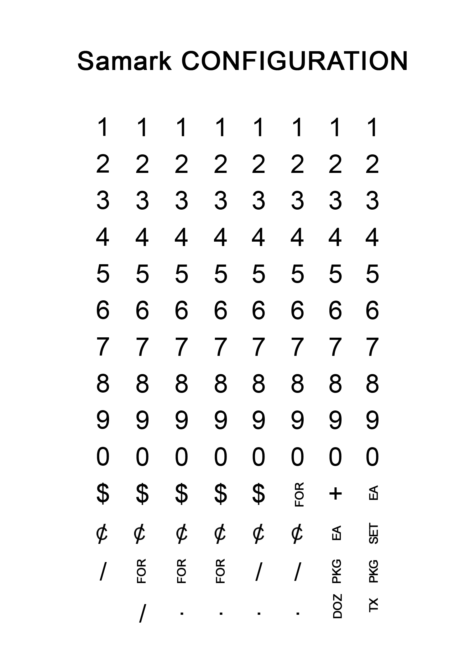 Samark Price Labeler - Townsend Pricing