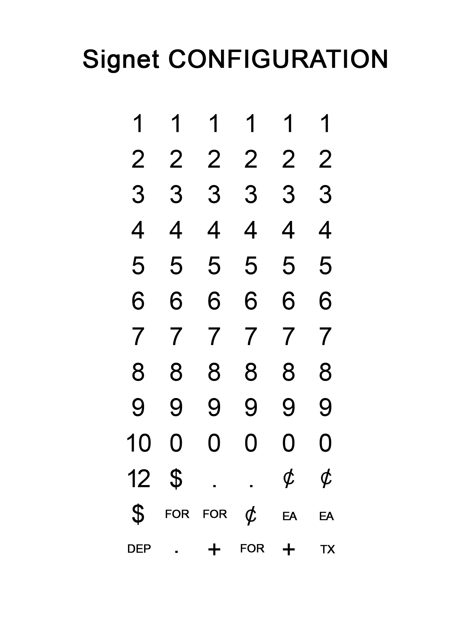 Signet Price Labeler