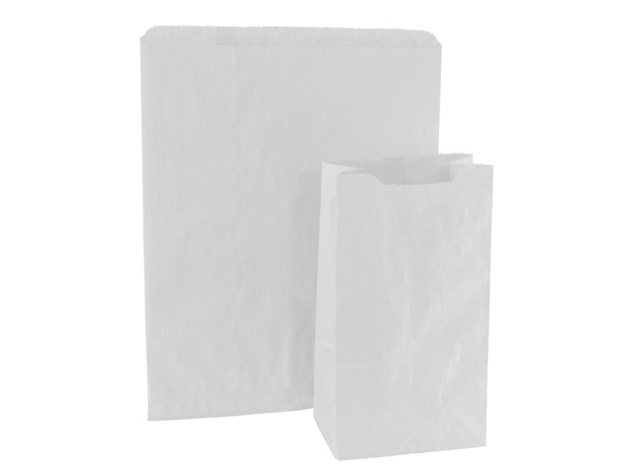 White Kraft Paper Bags - Townsend Pricing