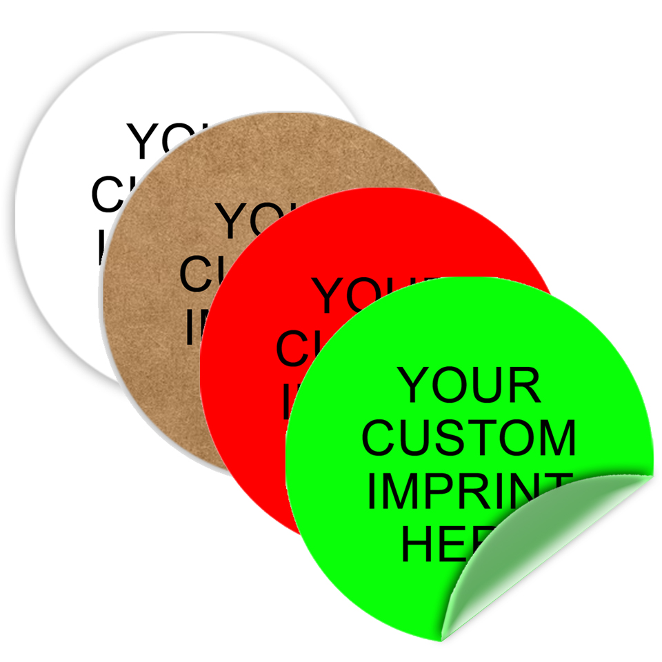 Custom Promo Labels - Circle - Townsend Pricing