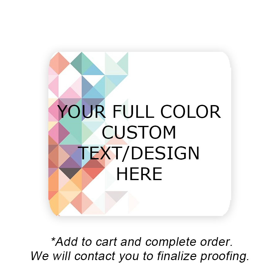 Custom Promo Labels - Square - Townsend Pricing