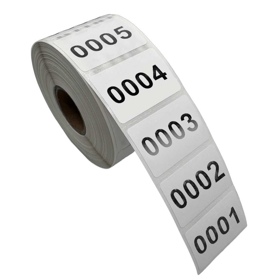 Consecutive Number Labels