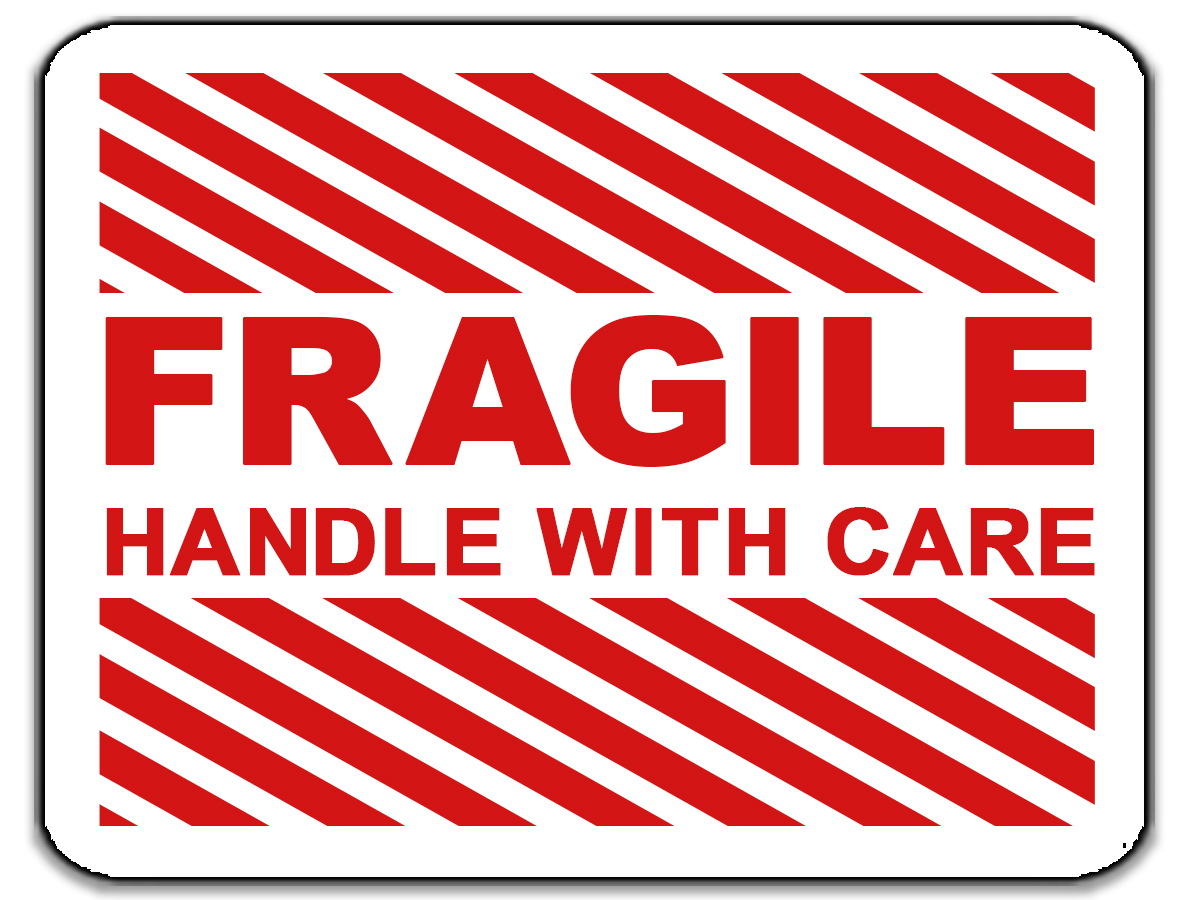 Fragile Handle With Care Labels