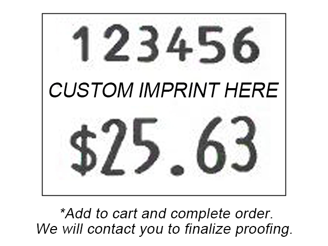 G2216 Custom Labels - Townsend Pricing